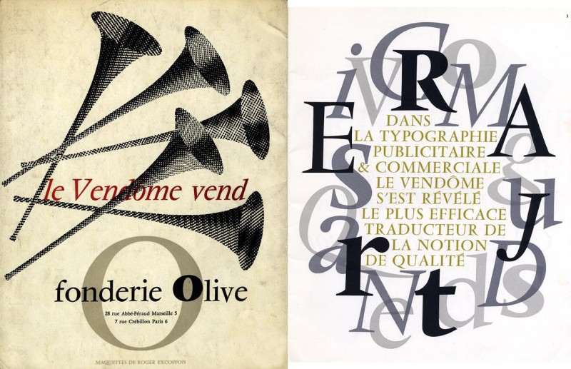 Roger Excoffon, a master of French graphic design - Graphéine