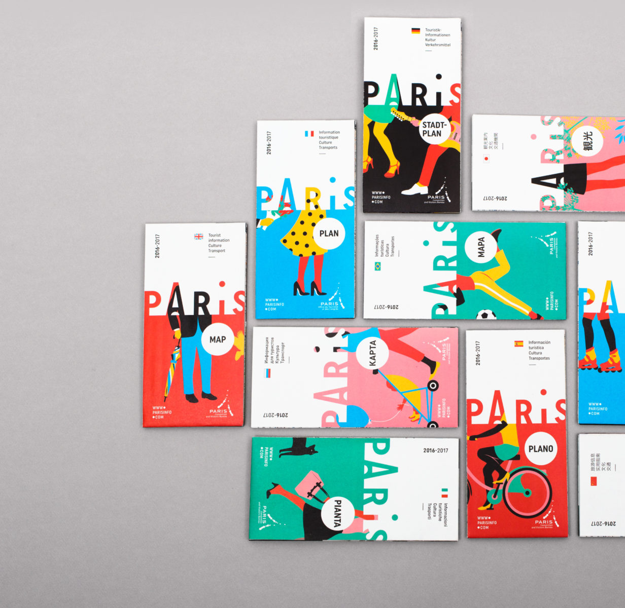 Paris Convention and Visitors Bureau - Visual identity