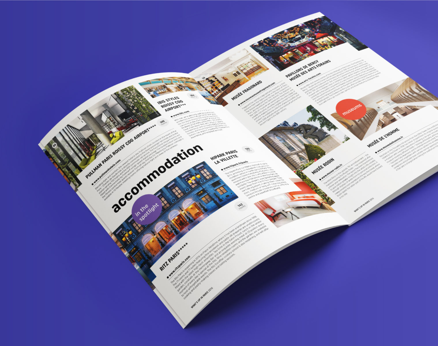 Paris Convention and Visitors Bureau - Visual identity