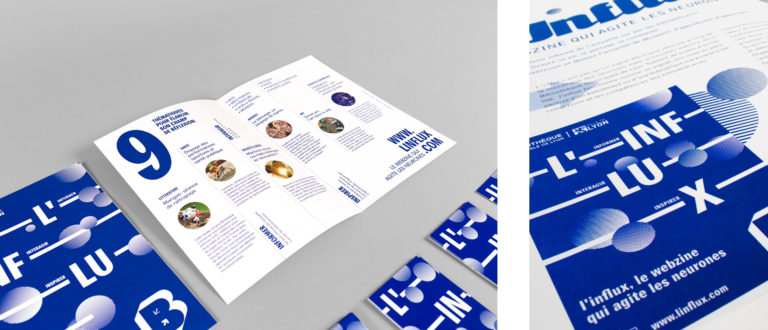 L'Influx, magazine - Identité visuelle