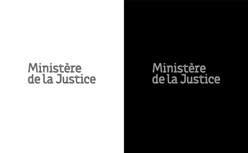 Ministry of Justice of the French Republic - Visual Identity