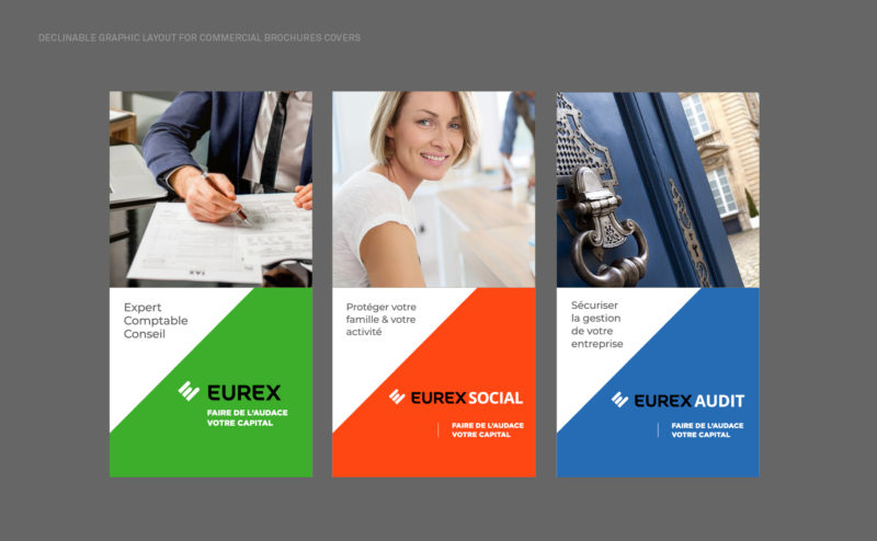 Eurex, expertise-comptable et conseil - Identité visuelle