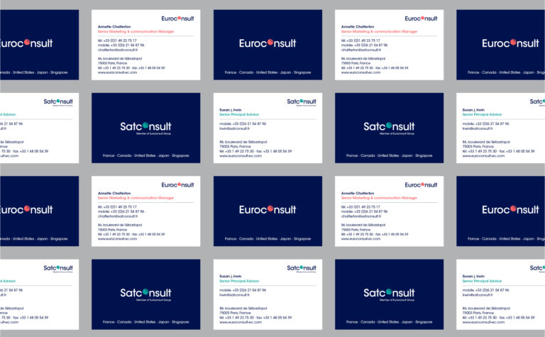 Euroconsult - Brand identity