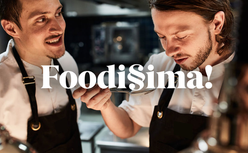 A gourmet logo for the International Gastronomy Exhibition - Graphéine