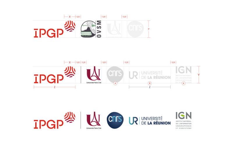 Institut de Physique du Globe de Paris - Visual identity