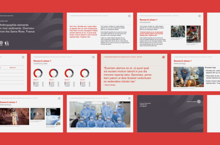 Institut de Physique du Globe de Paris - Visual identity