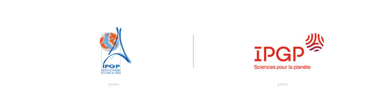 Institut de Physique du Globe de Paris - Visual identity