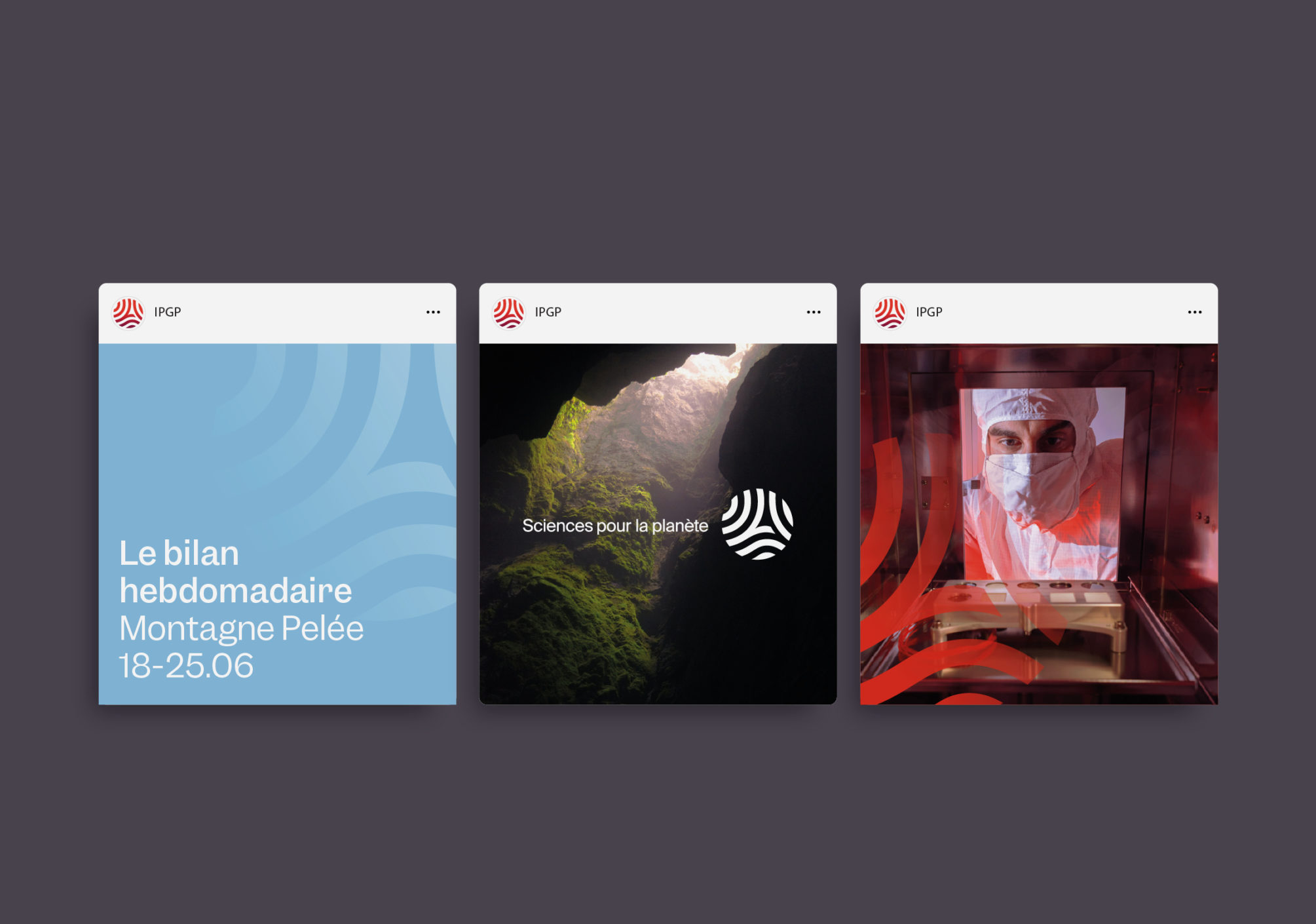 Institut de Physique du Globe de Paris - Visual identity