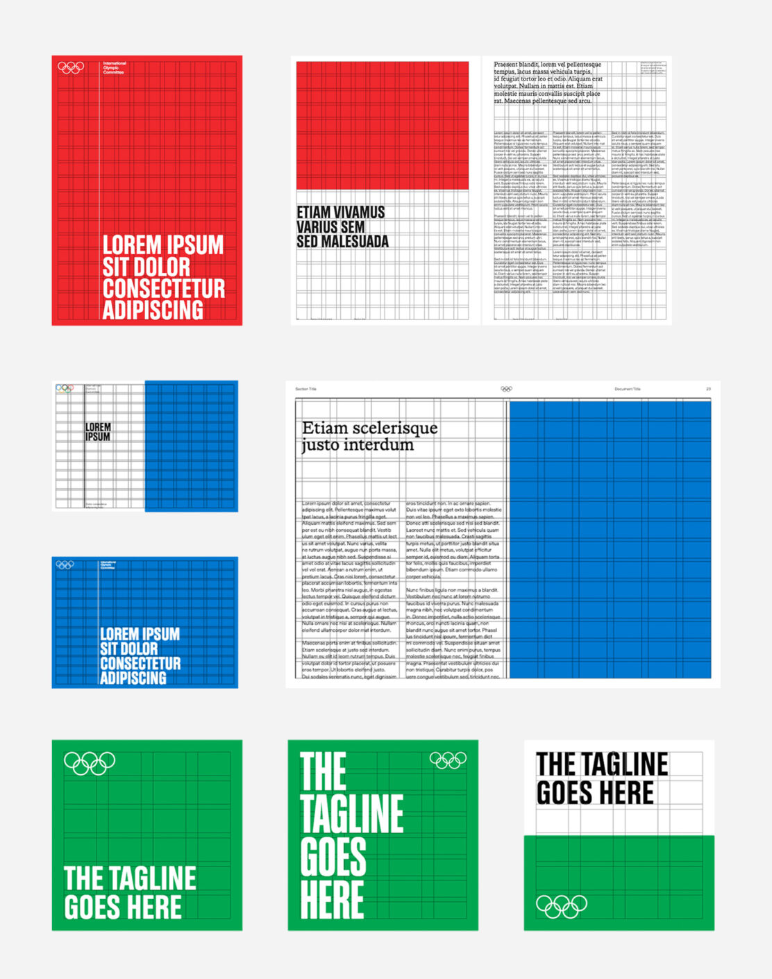 La nouvelle charte graphique des Jeux Olympiques