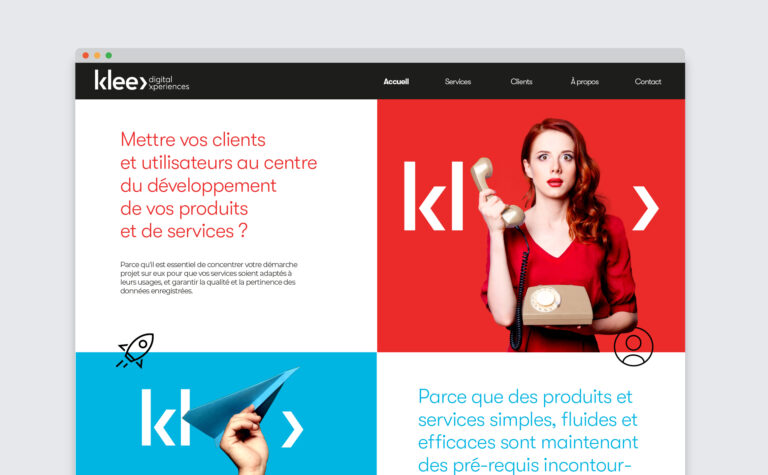 Klee Digital - Identité visuelle