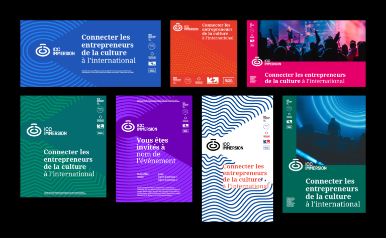 ICC Immersion - identité visuelle