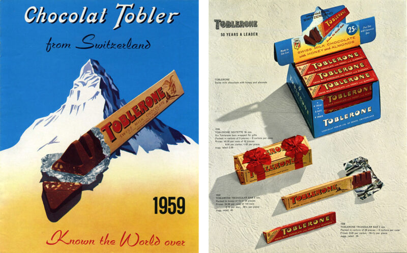 Toblerone's new mountain: when packaging brands a territory