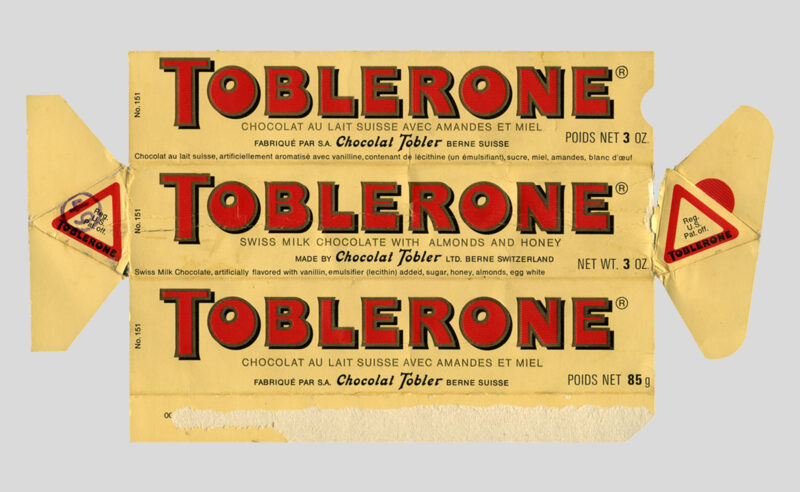Toblerone change de montagne : quand le packaging marque son territoire