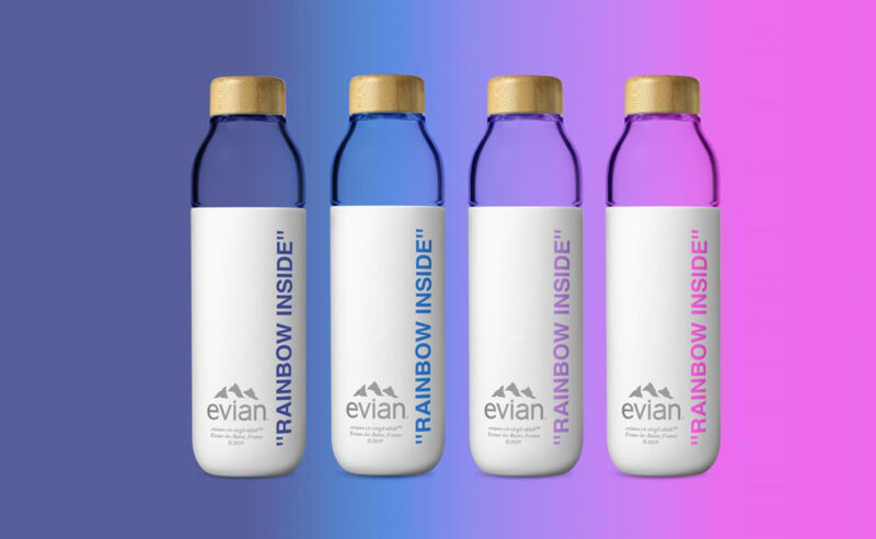 Evian x Balmain, une stratégie de co-branding "eau de gamme"