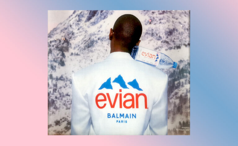 Evian x Balmain, a deep water co-branding strategy