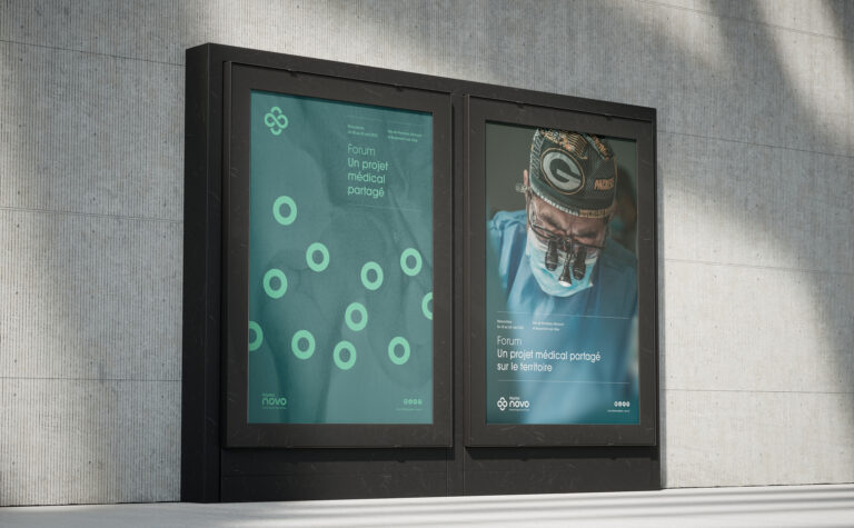 Hospital NOVO - Visual identity