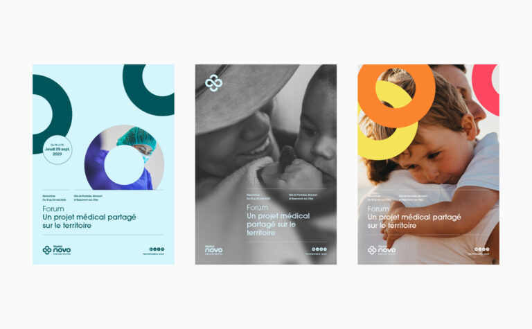 Hospital NOVO - Visual identity