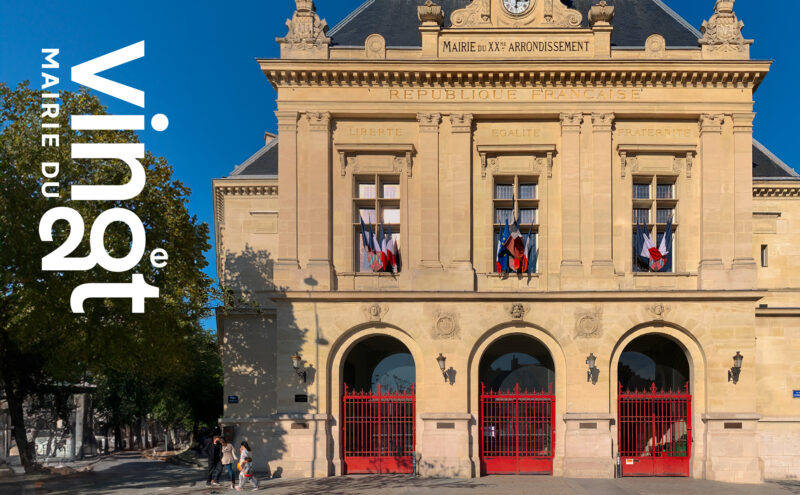 Mairie du 20e arrondissement de Paris - identité visuelle