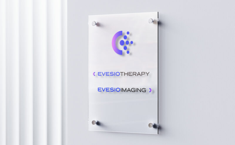 Evesio, Nuclear Medical Center - Naming & visual identity