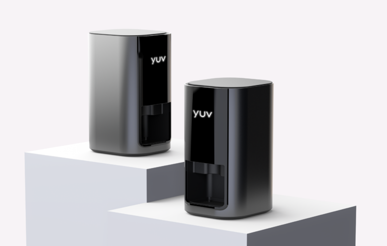 YUV® haircolor device - stratégie de marque, naming et identité visuelle