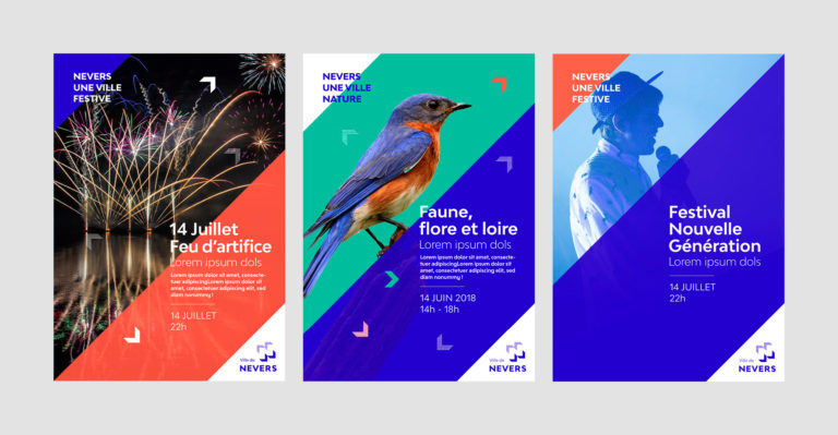 Création du logo et de la charte graphique de la Ville de Nevers