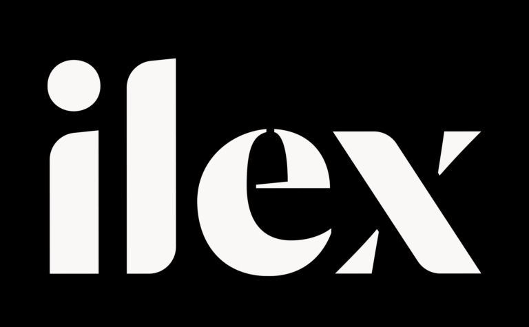 Identité visuelle d'Ilex, agence de paysage et d'urbanisme